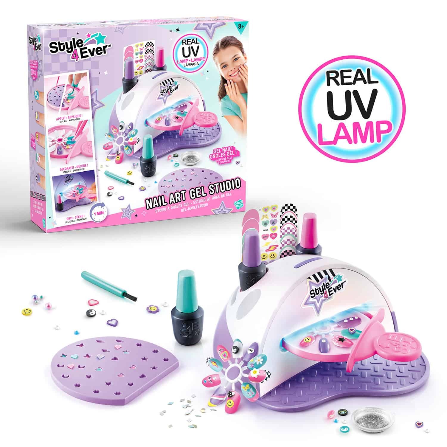 UV Nail Art Gel Studio – Kreatives Nageldesign mit UV-Licht | Canal Toys
