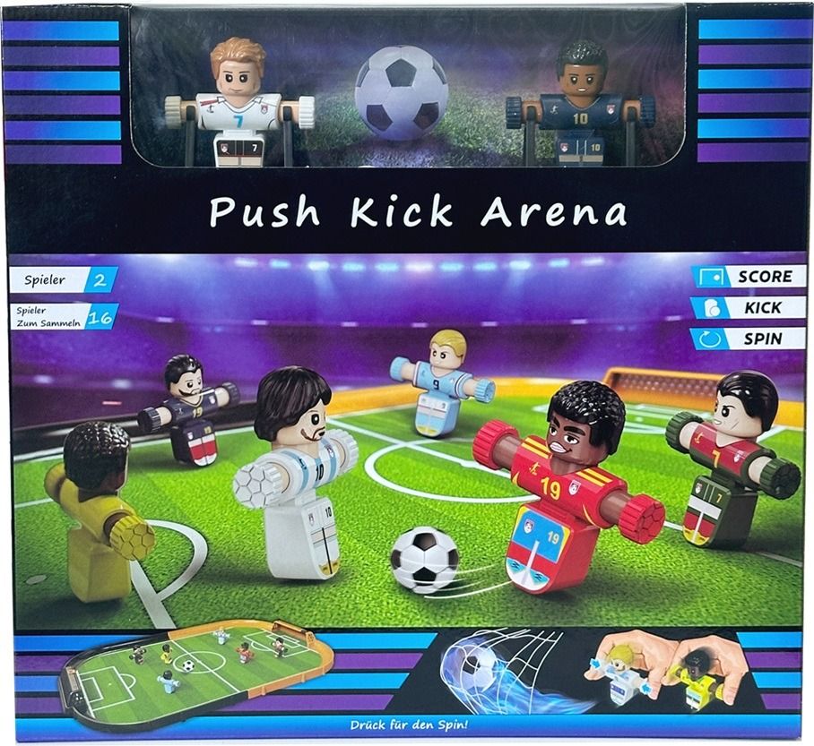 Push Kick Arena – Tischfußballspiel für packende Duelle